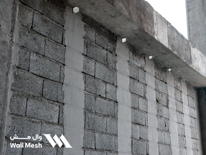 وال مش (wallmesh) | جایگزینی سریع و اقتصادی برای مهار دیوارها